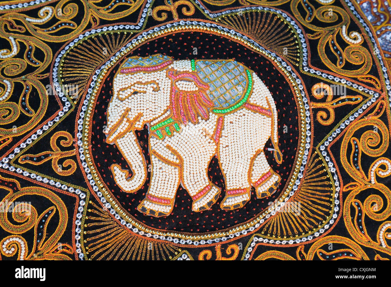 Elephant gate design hi-res stock photography and images - Alamy