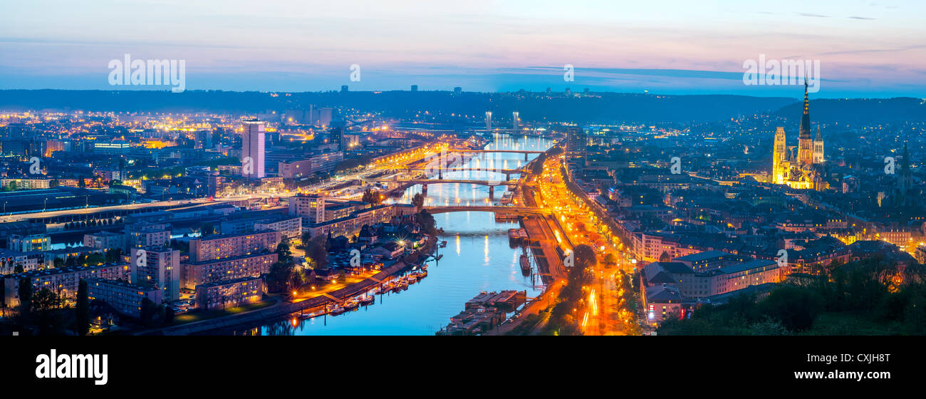 river seine, Rouen, Normandy, France, Europe Stock Photo - Alamy