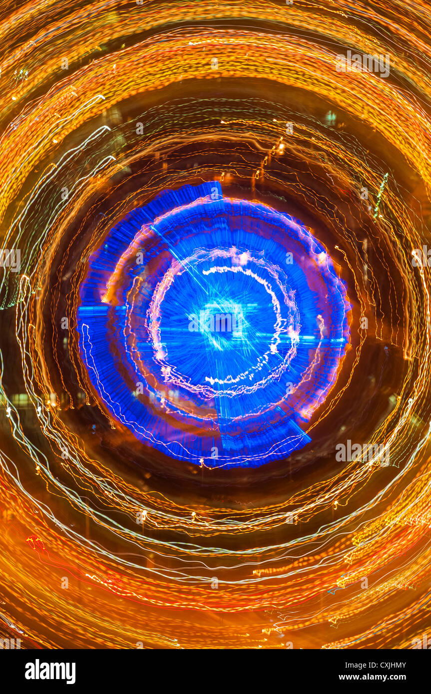 abstract light pattern created in camera Stock Photo - Alamy