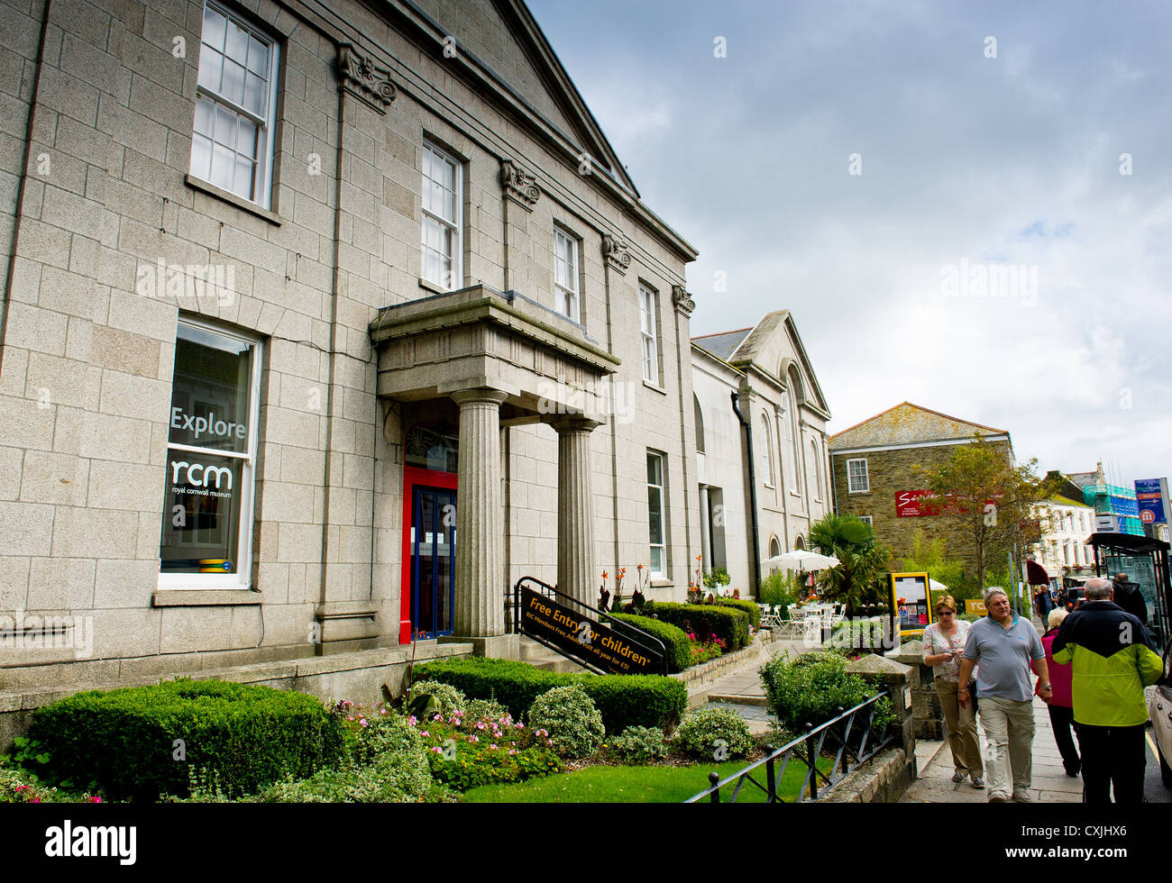 The Royal Cornwall Museum in Truro Stock Photo - Alamy