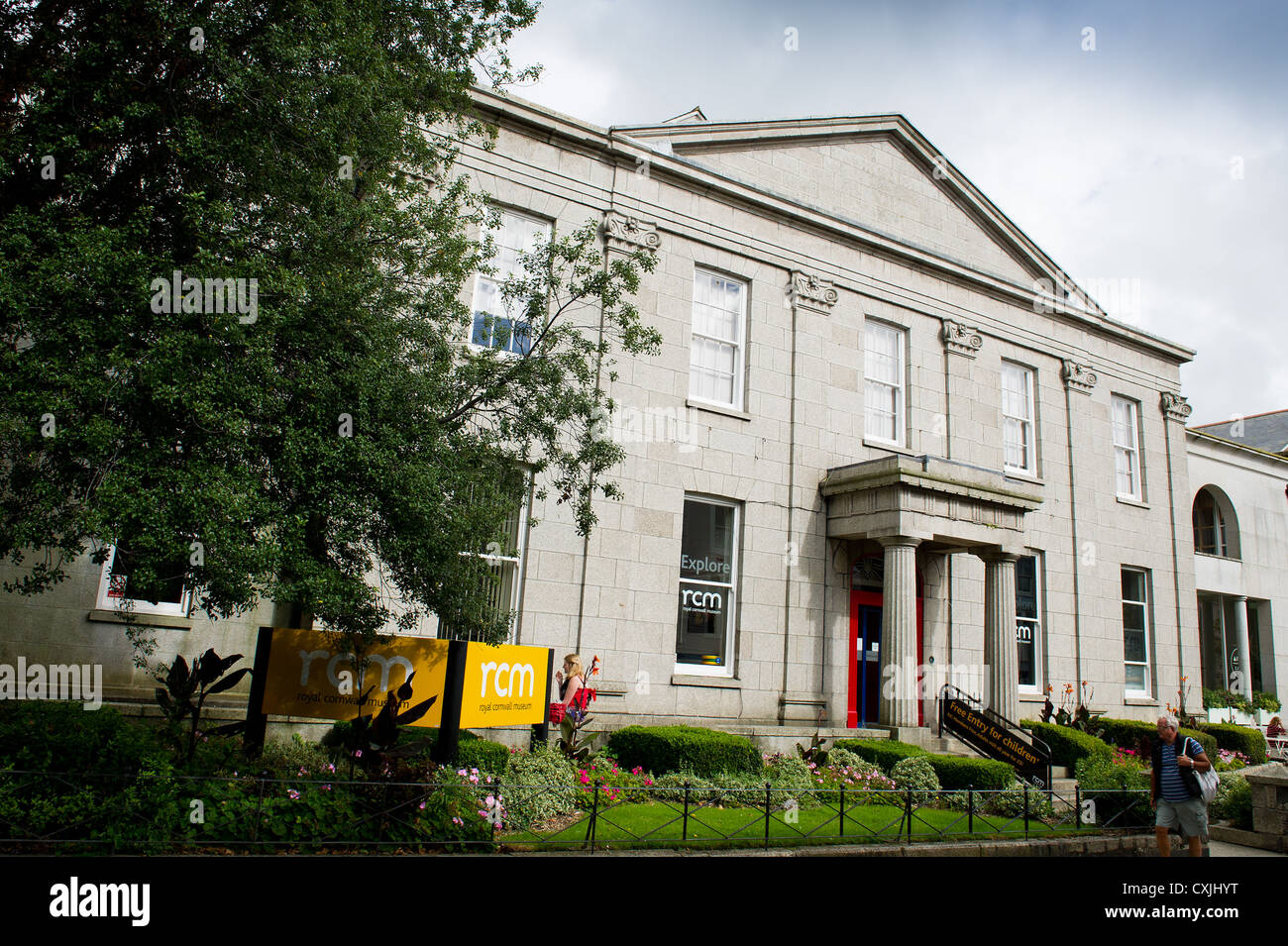 The Royal Cornwall Museum in Truro Stock Photo - Alamy