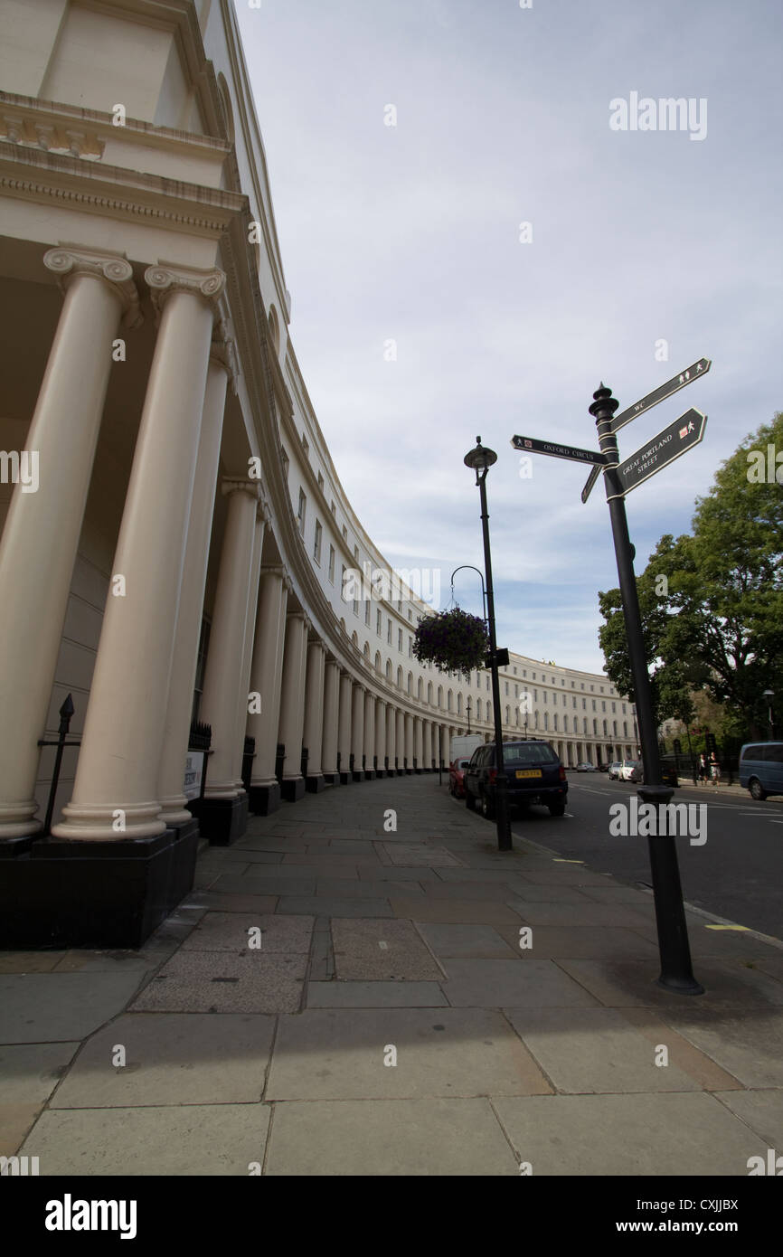 London park crescent hi-res stock photography and images - Alamy