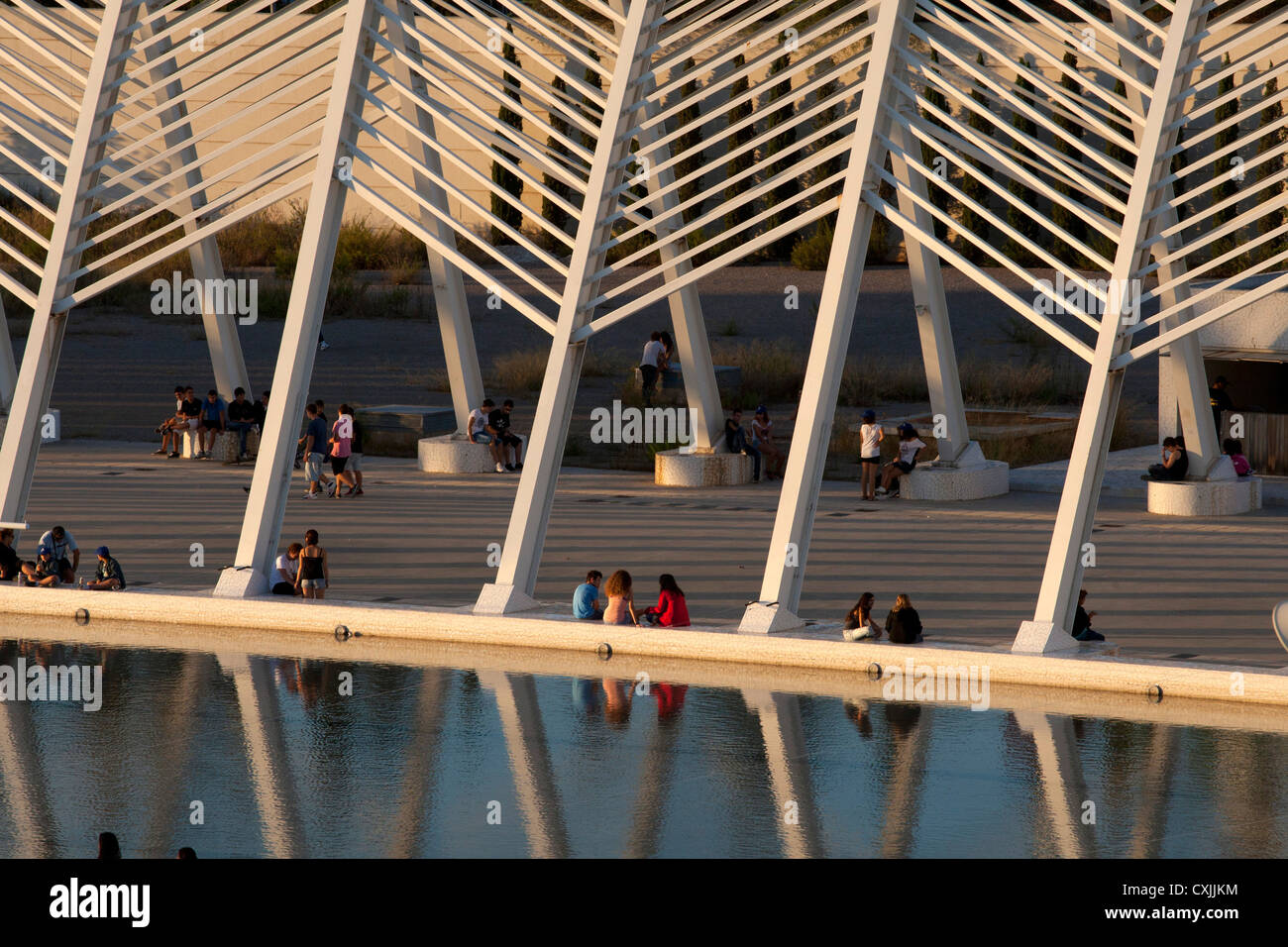 The modern arch at the entry to the Olympic Stadium, Athens, Greece ...