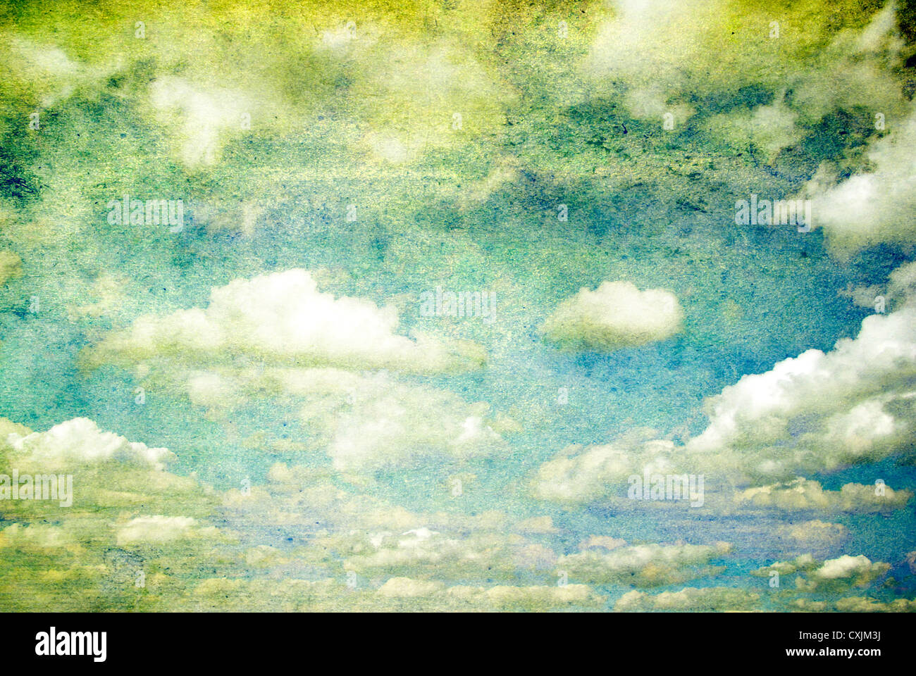 grunge background of a sky with clouds Stock Photo - Alamy