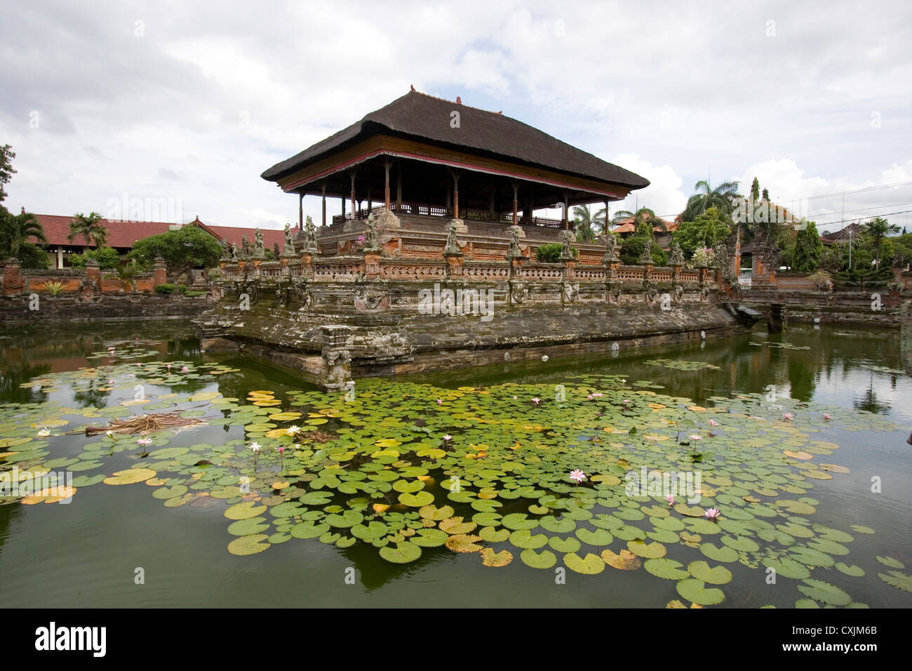 Kertha Gosa Floating palace, Balinese Temple in Klung Kung, Semarapura ...