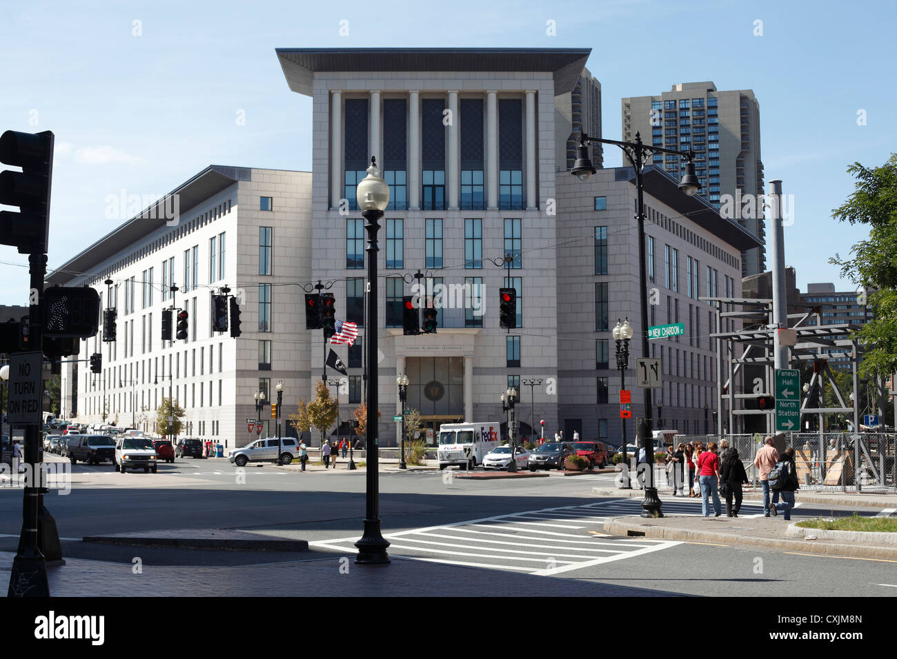Edward w brooke courthouse hi-res stock photography and images - Alamy
