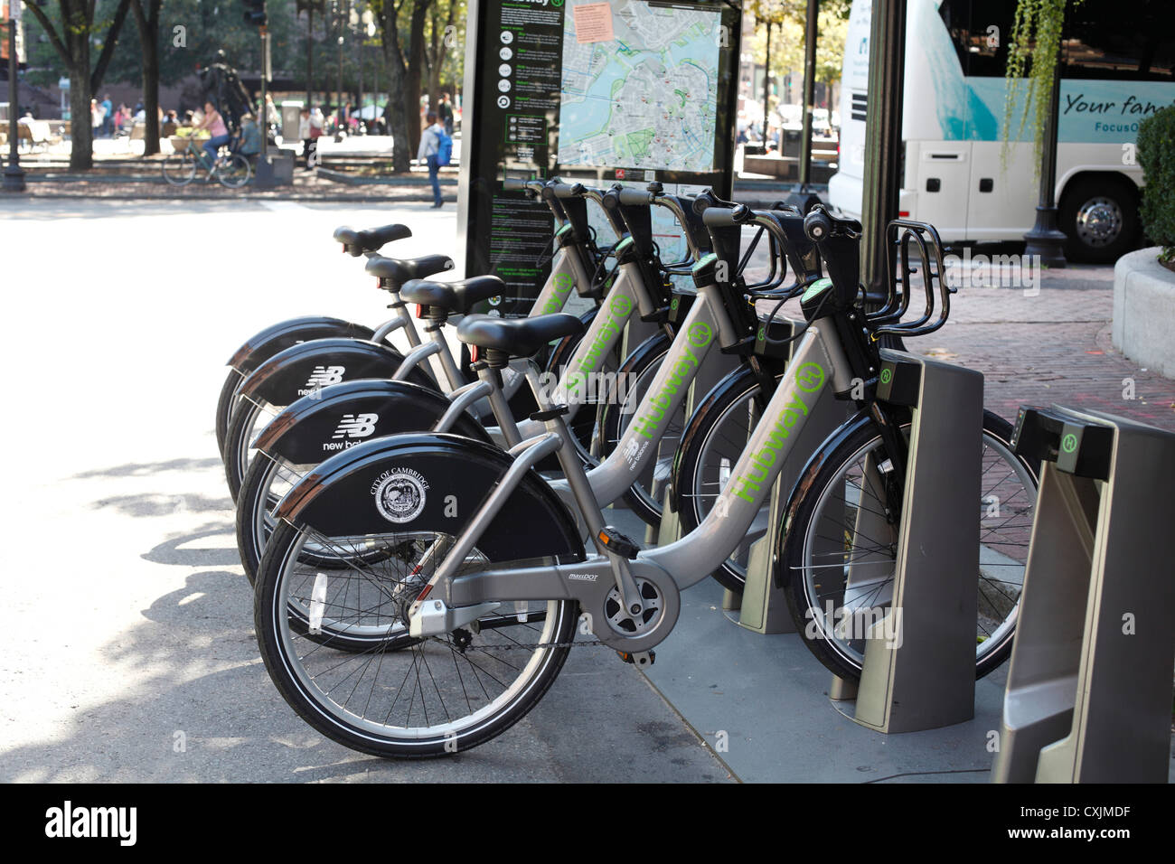 Bicycles racks hi-res stock photography and images - Alamy