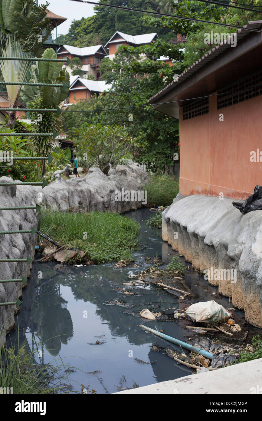 Polluted canal hi-res stock photography and images - Alamy
