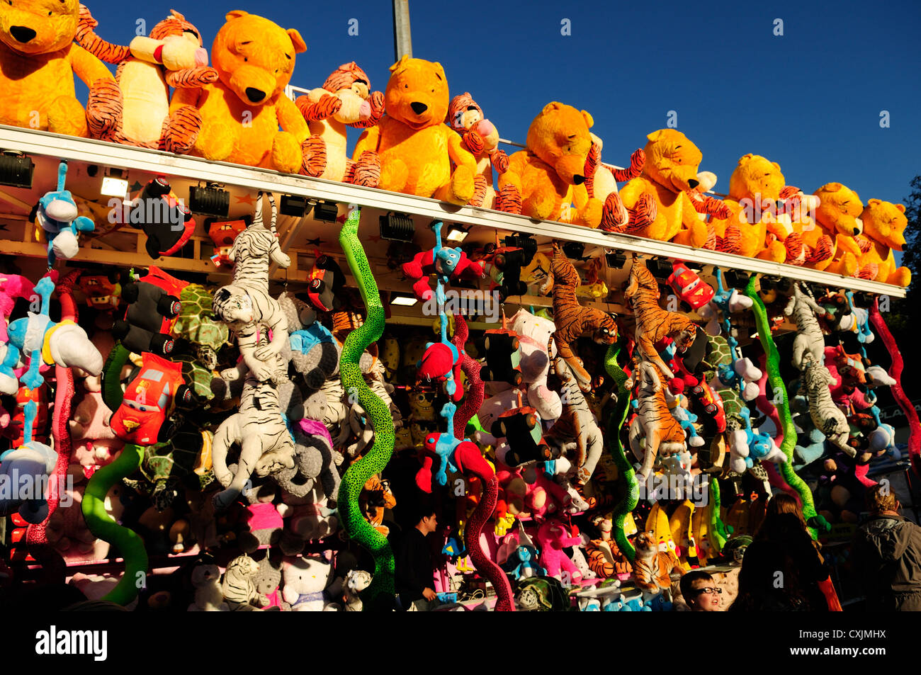 Nottingham funfair fairground night hi-res stock photography and images ...