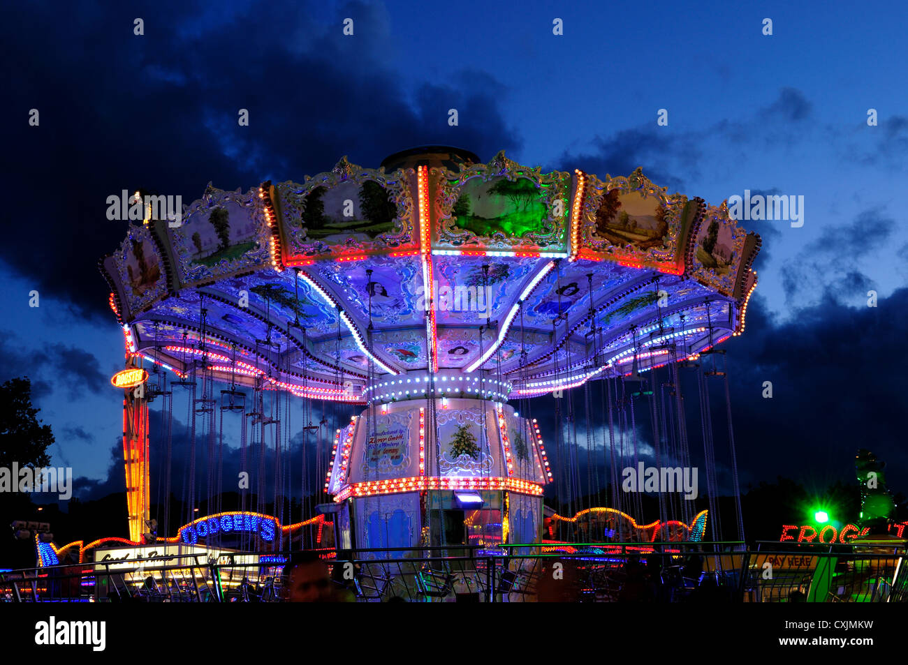 Goose Fair,Nottingham 2012 Stock Photo - Alamy