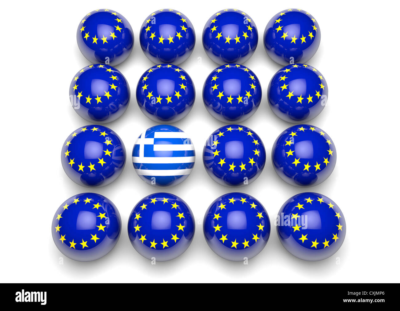 GREECE European Union Concept Stock Photo - Alamy