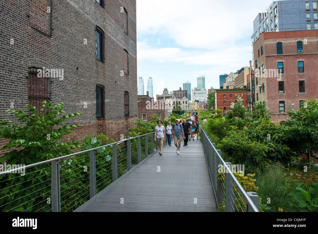 High Line Park in New York Stock Photo - Alamy