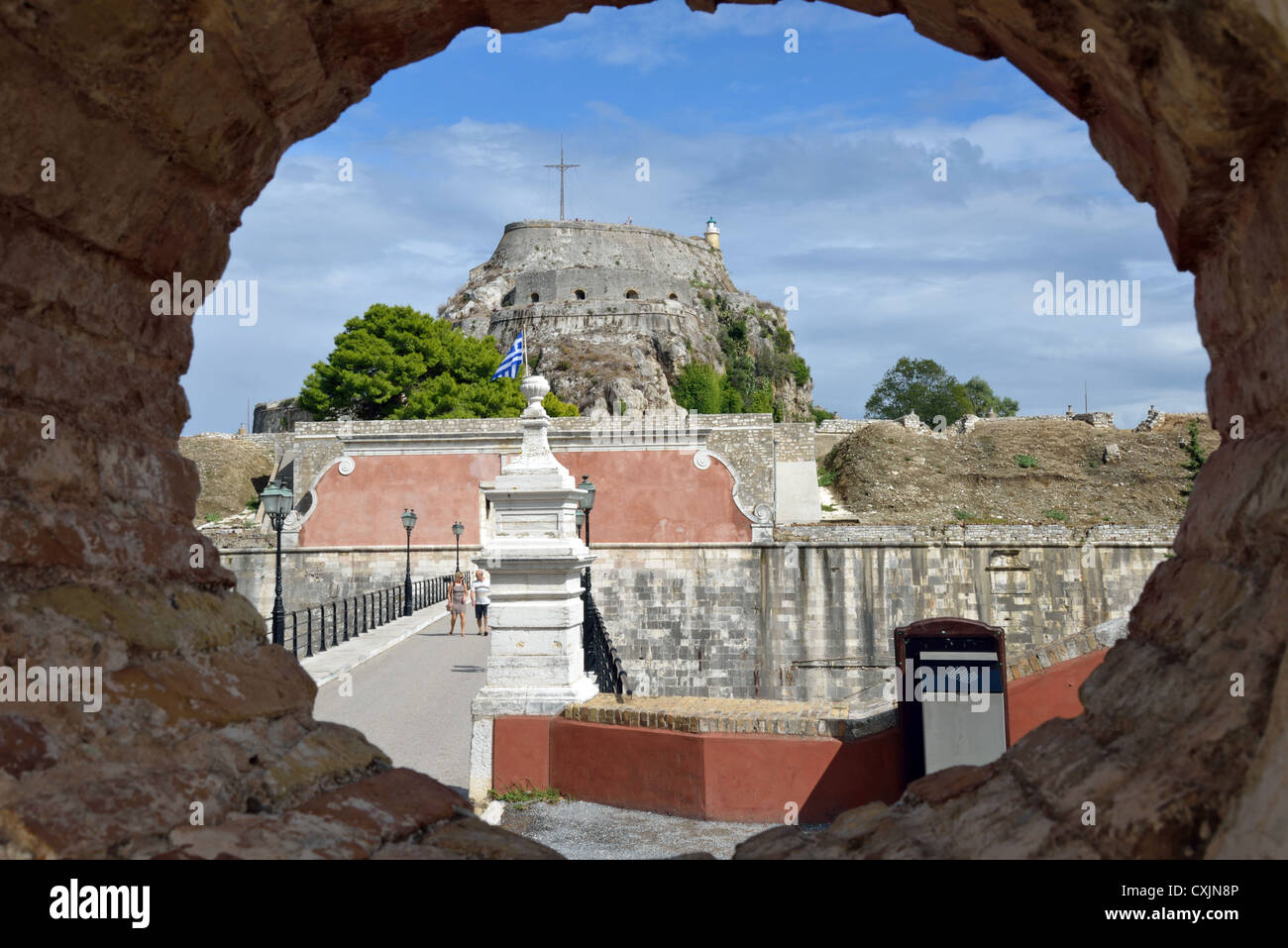 Paleo Frourio (Old Fortress), Corfu Old Town, Kerkyra, Corfu, Ionian ...
