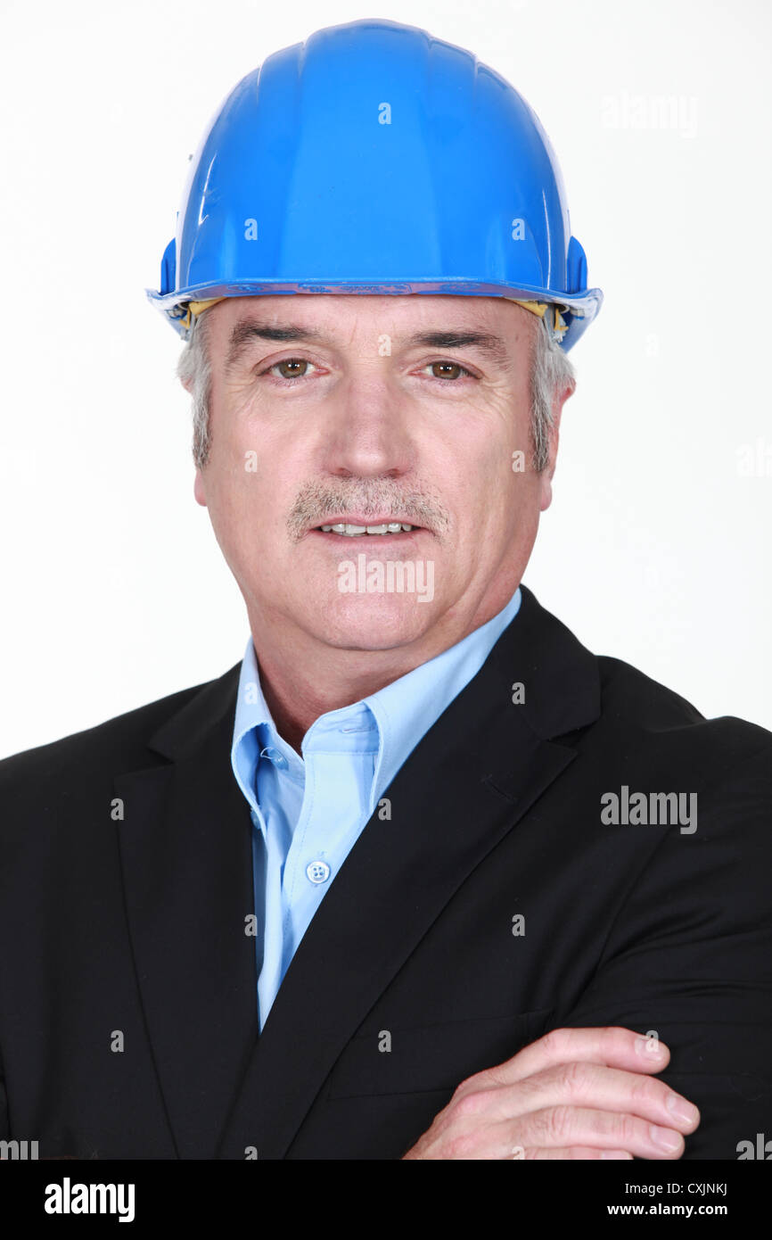 A portrait of an architect Stock Photo - Alamy
