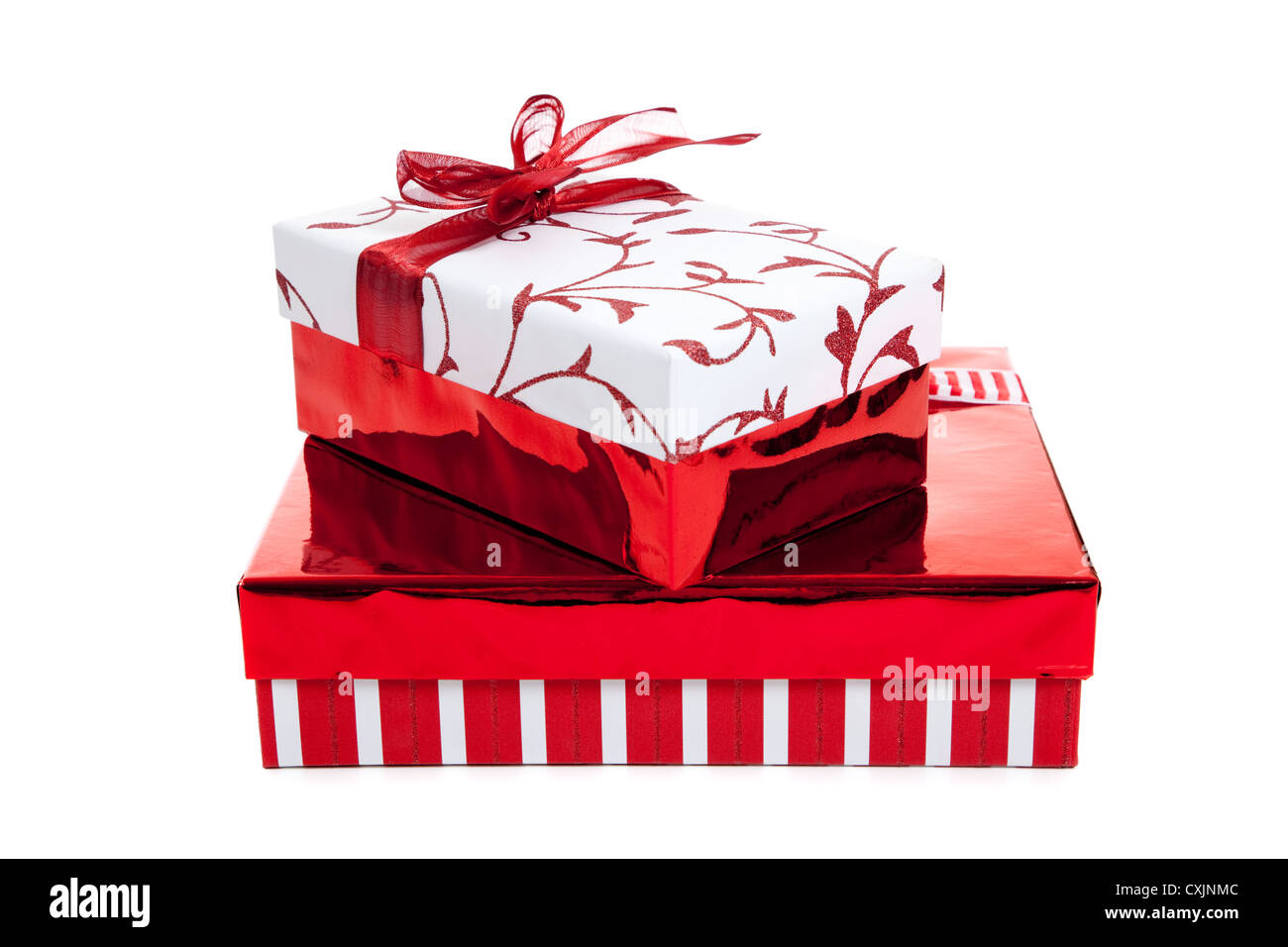 Present giving box receiving Cut Out Stock Images & Pictures - Alamy