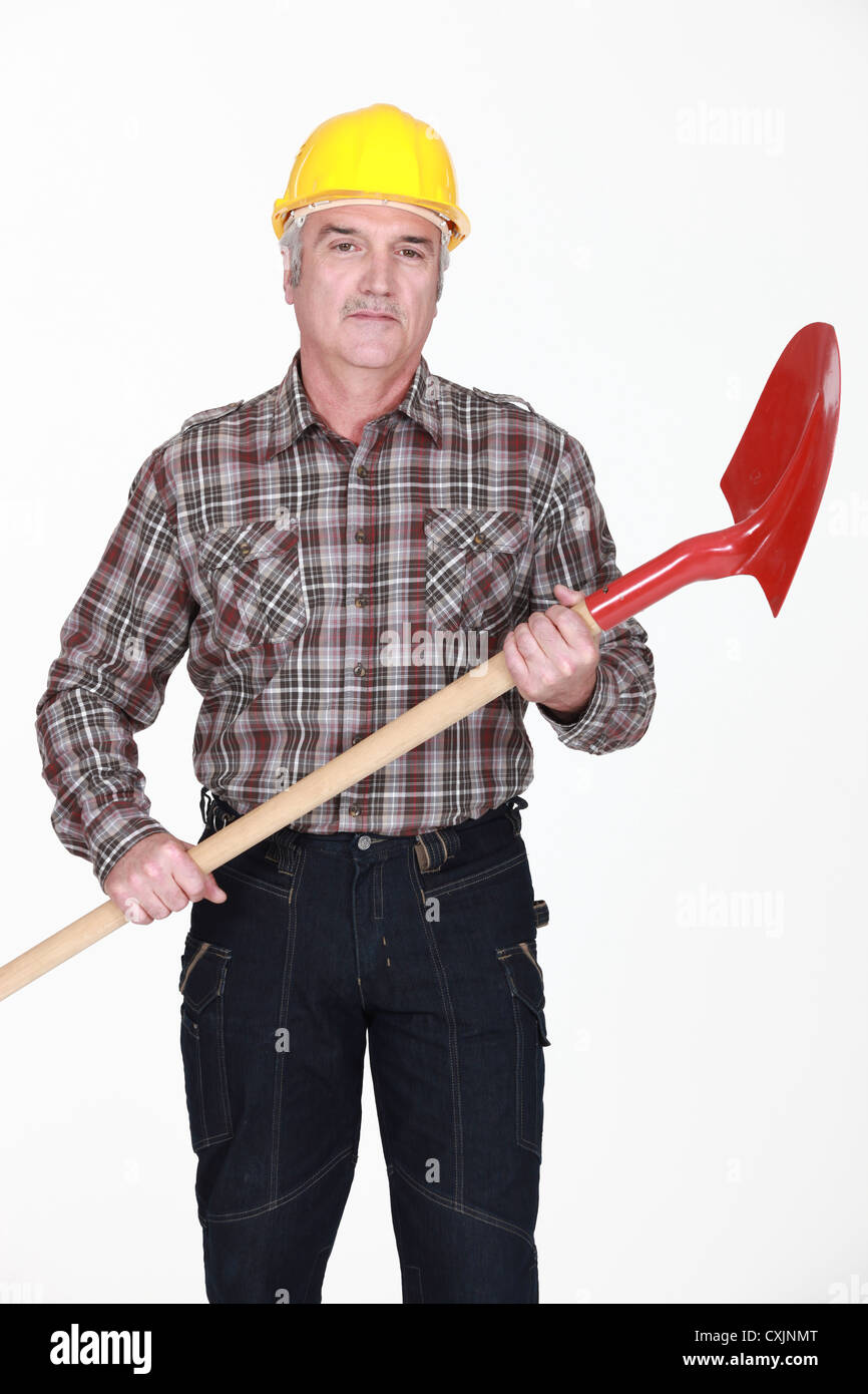 Experienced bricklayer hi-res stock photography and images - Alamy