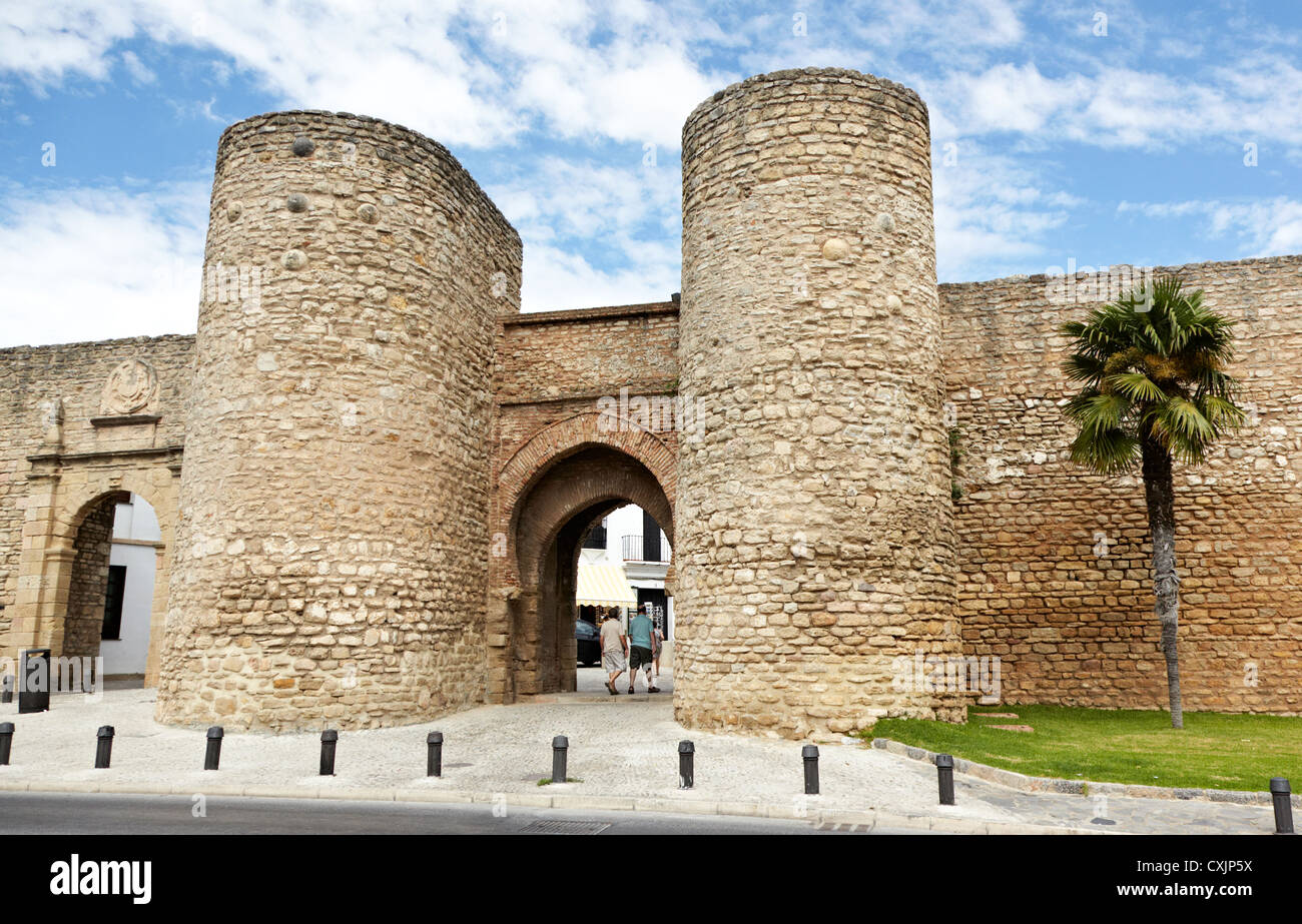 Ronda city wall hi-res stock photography and images - Alamy