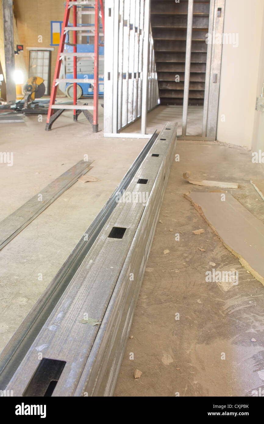 Metal studs hi-res stock photography and images - Alamy