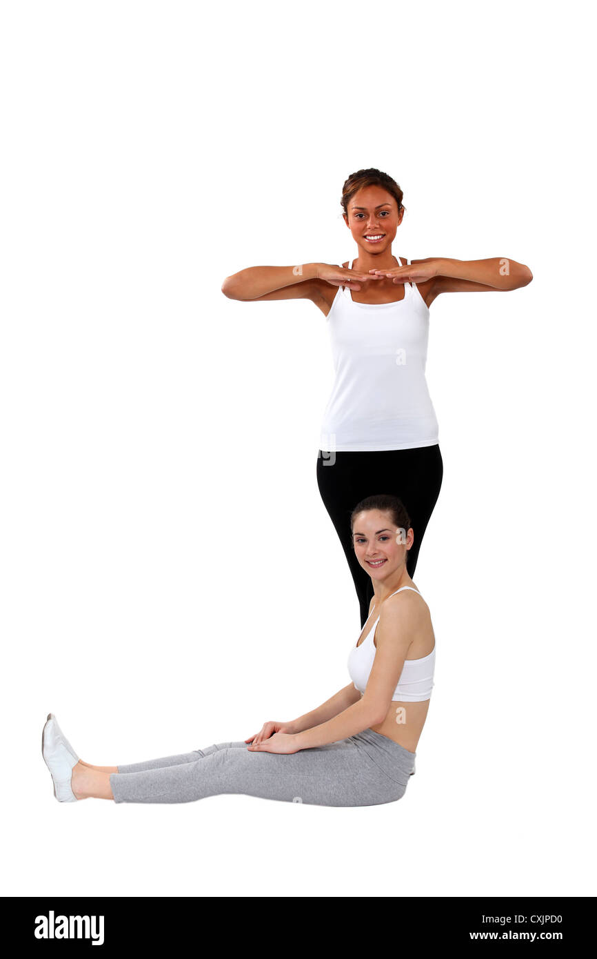 Contemporary dance performance Cut Out Stock Images & Pictures - Alamy