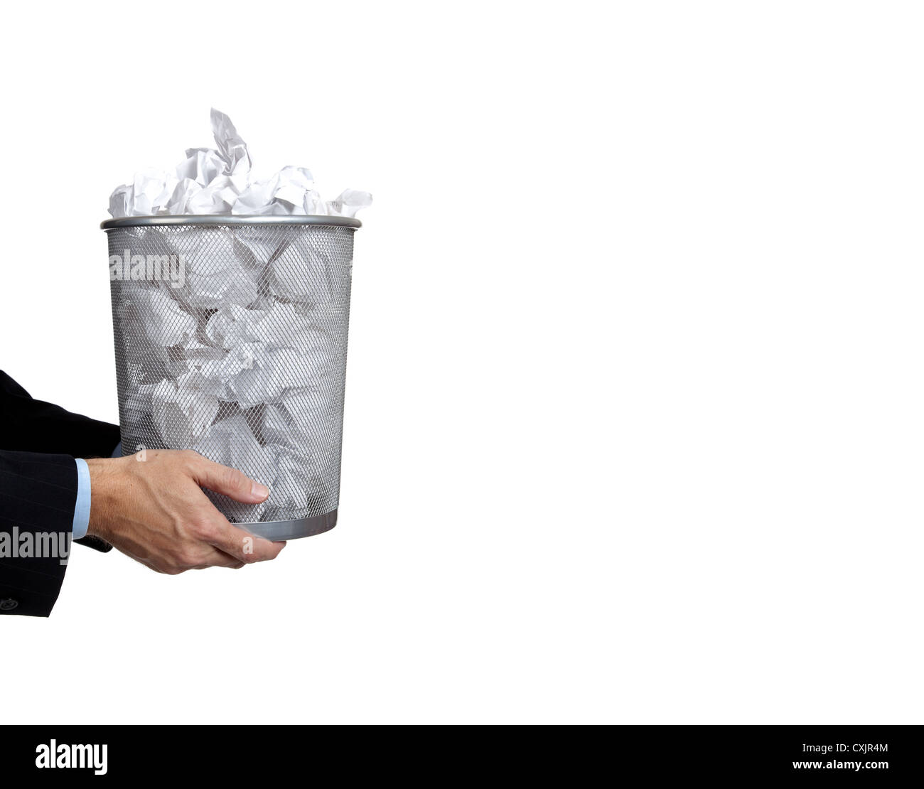 Wire garbage can hi-res stock photography and images - Alamy