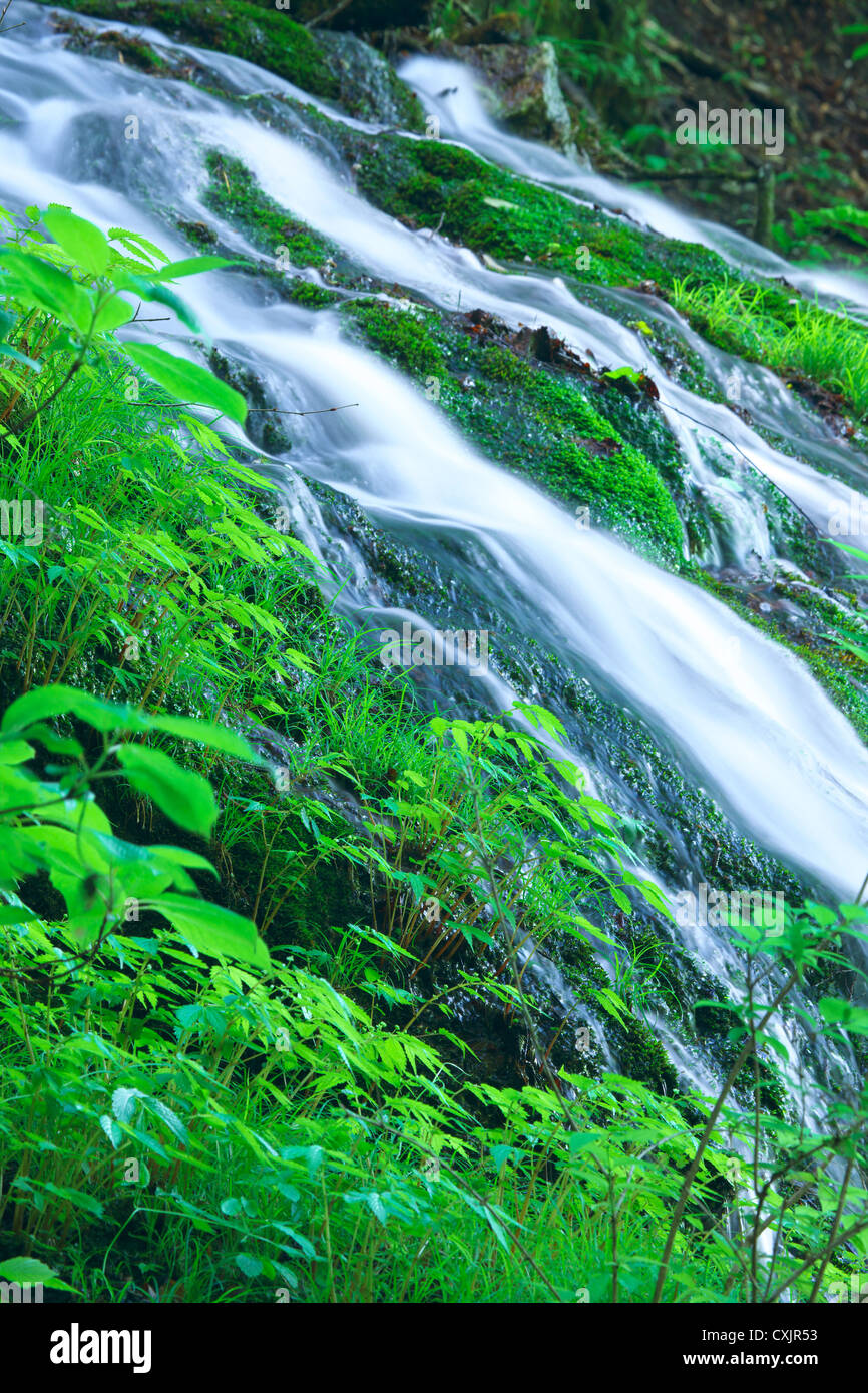 Shiramizu waterfall in Gunma Prefecture Stock Photo - Alamy