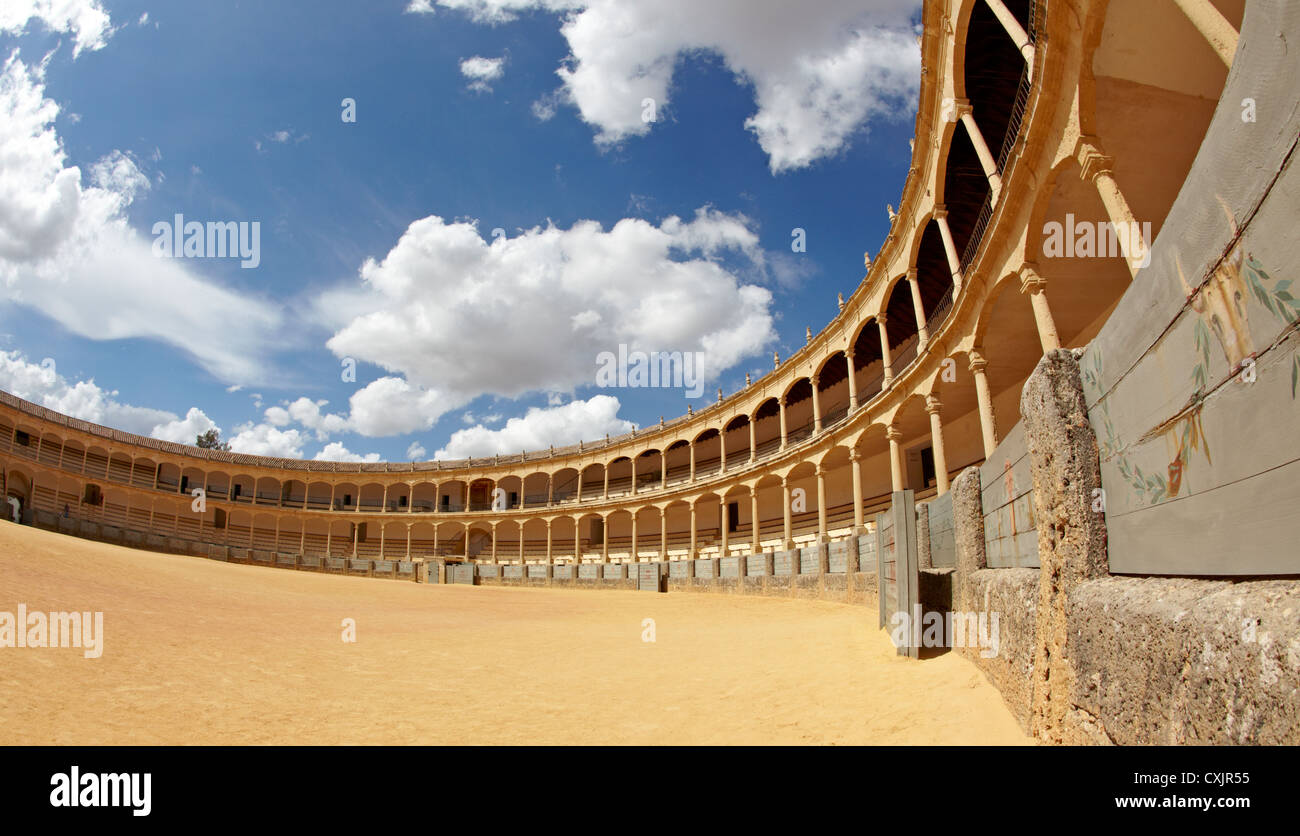 The Ancient Bullring Ronda Spain Stock Photo - Alamy