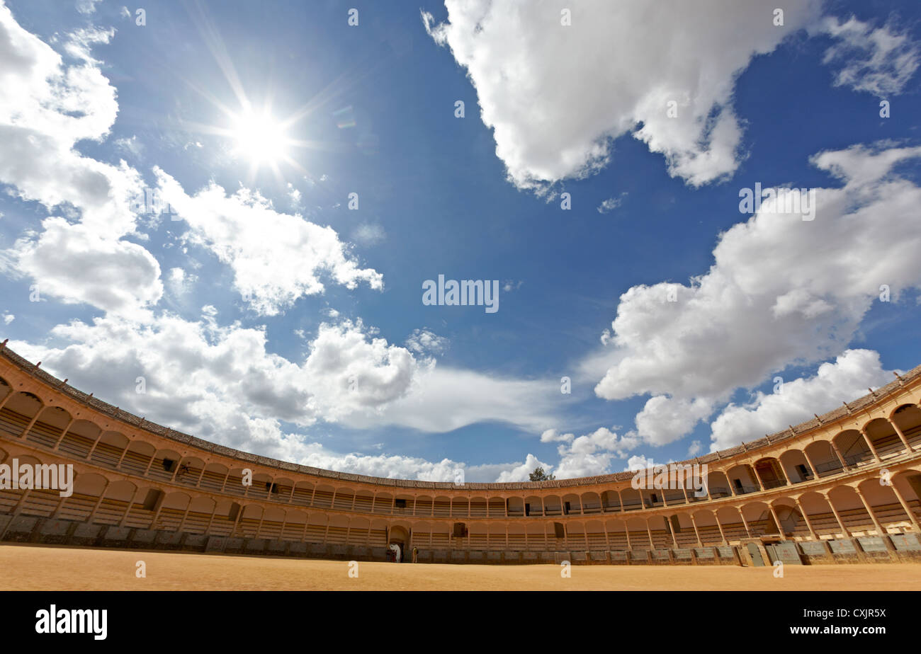 The Ancient Bullring Ronda Spain Stock Photo - Alamy