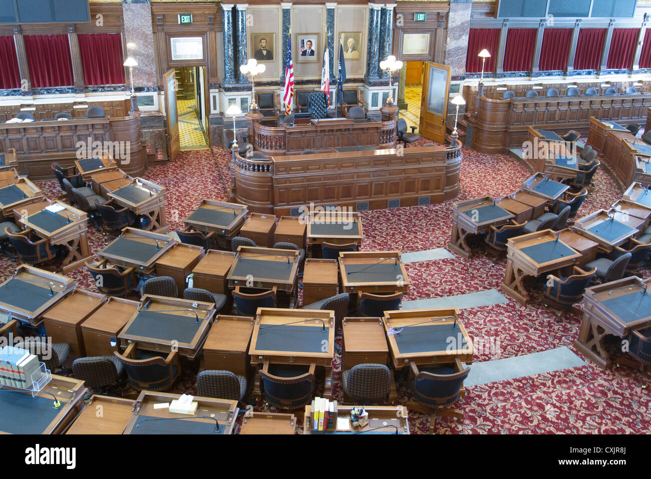 Us capitol senate chamber hi-res stock photography and images - Alamy