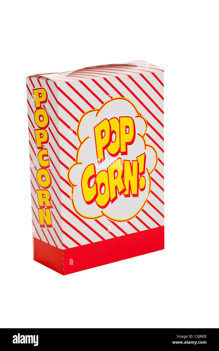 Popcorn box hi-res stock photography and images - Alamy