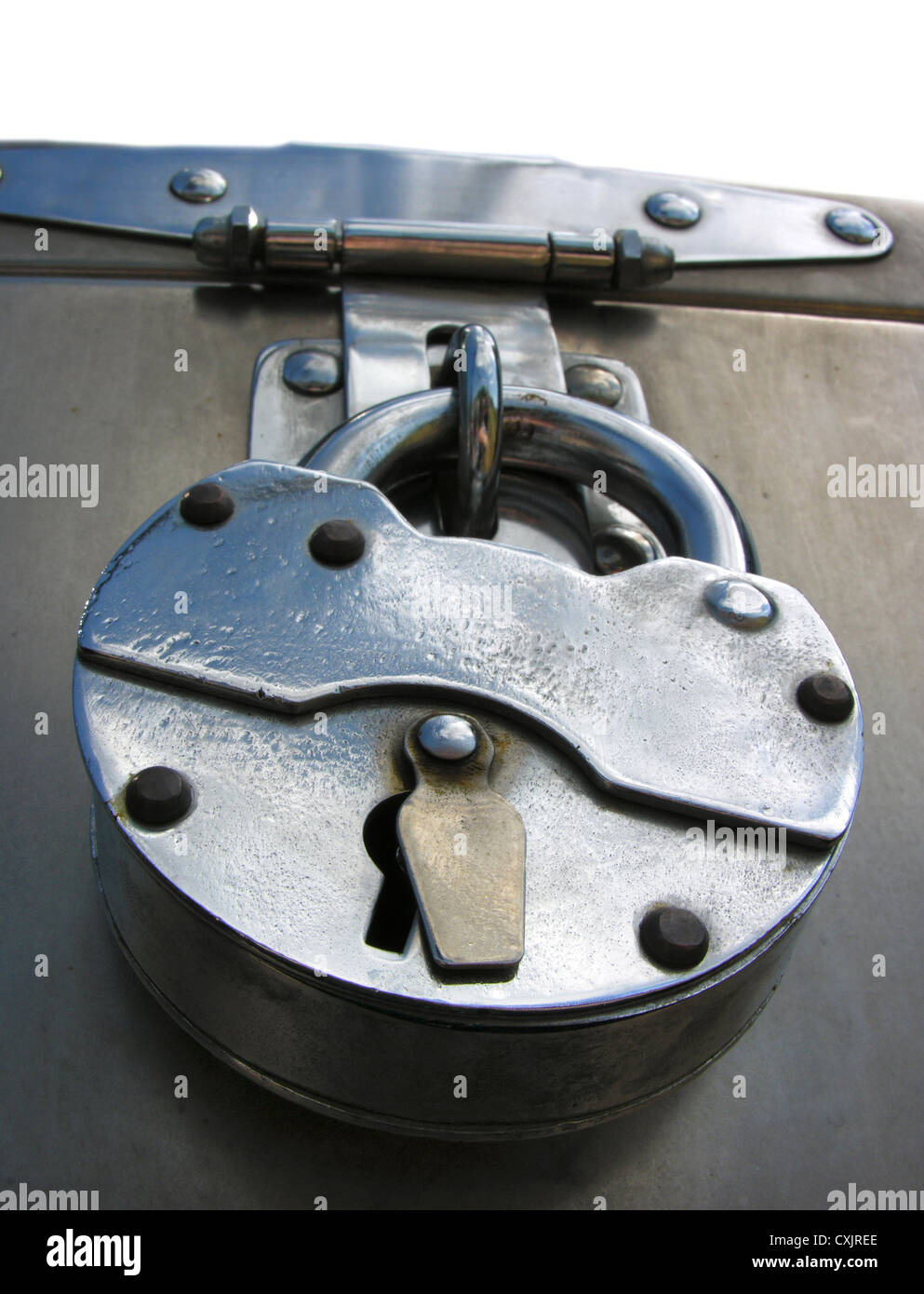 Old box lock hi-res stock photography and images - Alamy