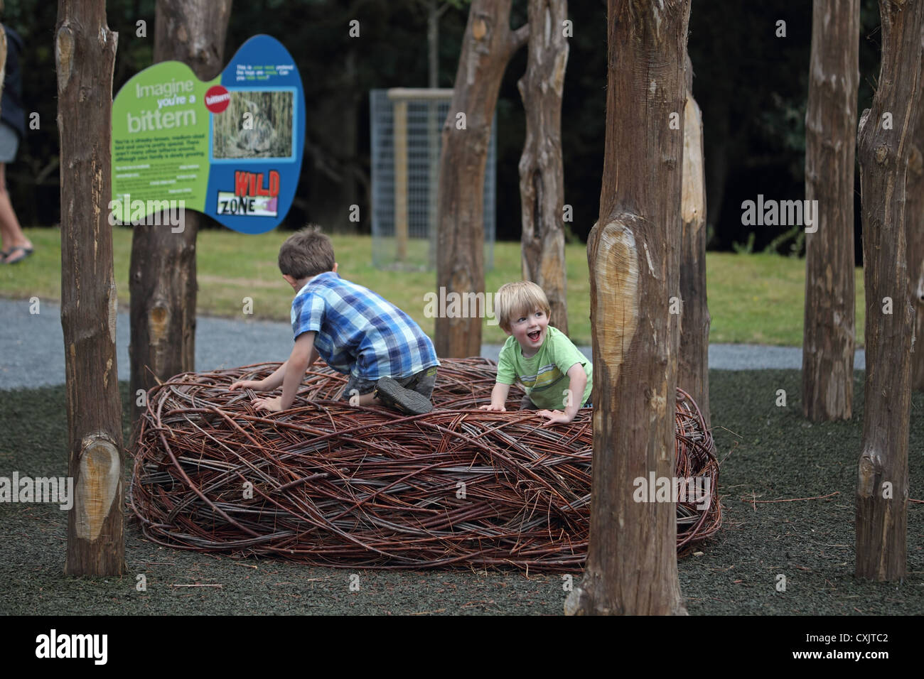 Minsmere RSPB Discovery Centre Wild Zone Suffolk UK GB Stock Photo - Alamy