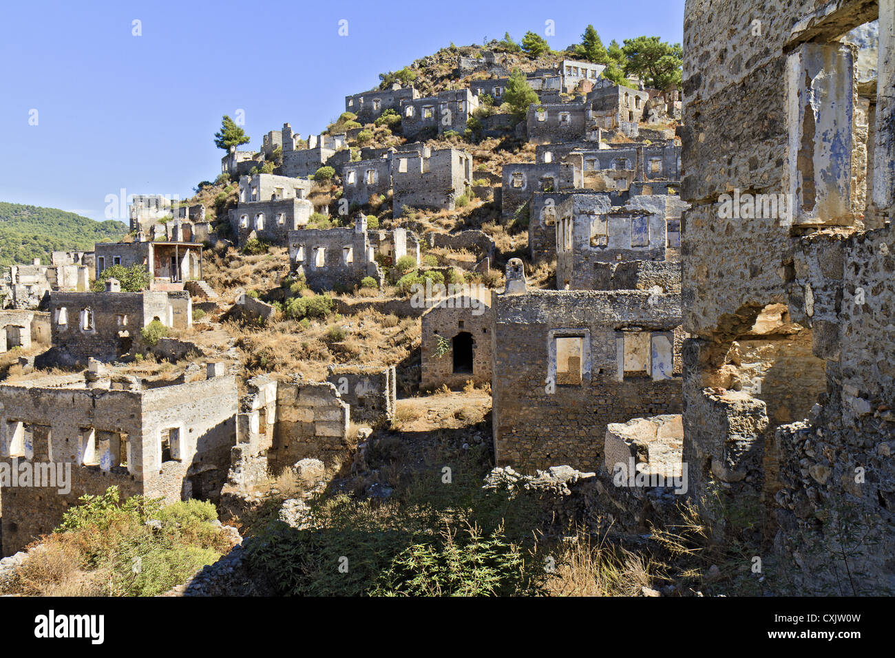 Ruined village hi-res stock photography and images - Alamy