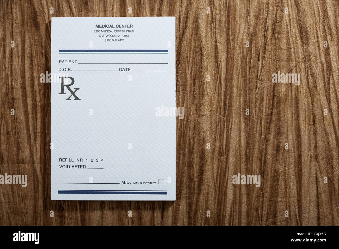 Prescription pad hi-res stock photography and images - Alamy