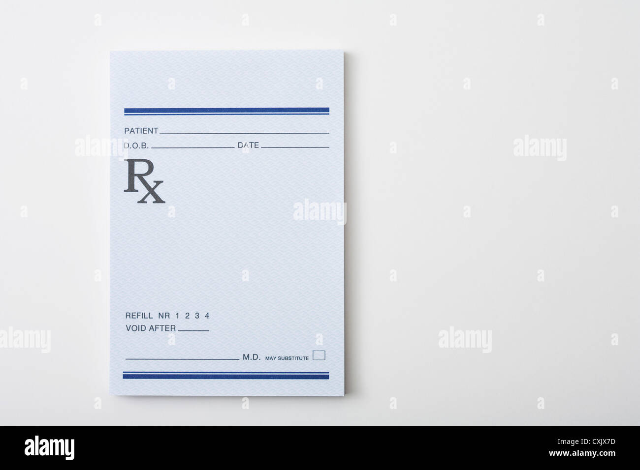 Rx pad hi-res stock photography and images - Alamy
