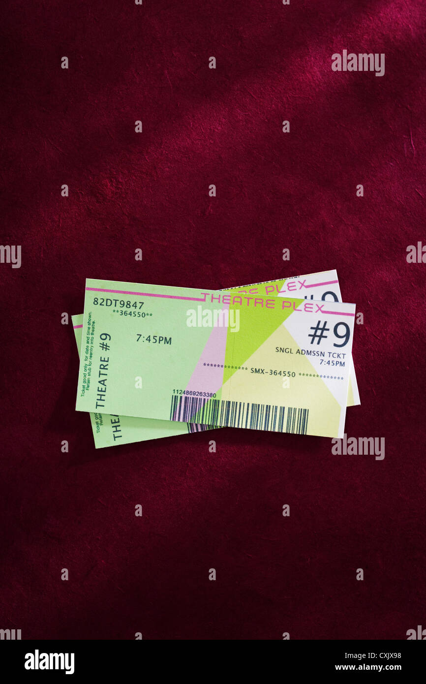 Theatre tickets hi-res stock photography and images - Alamy