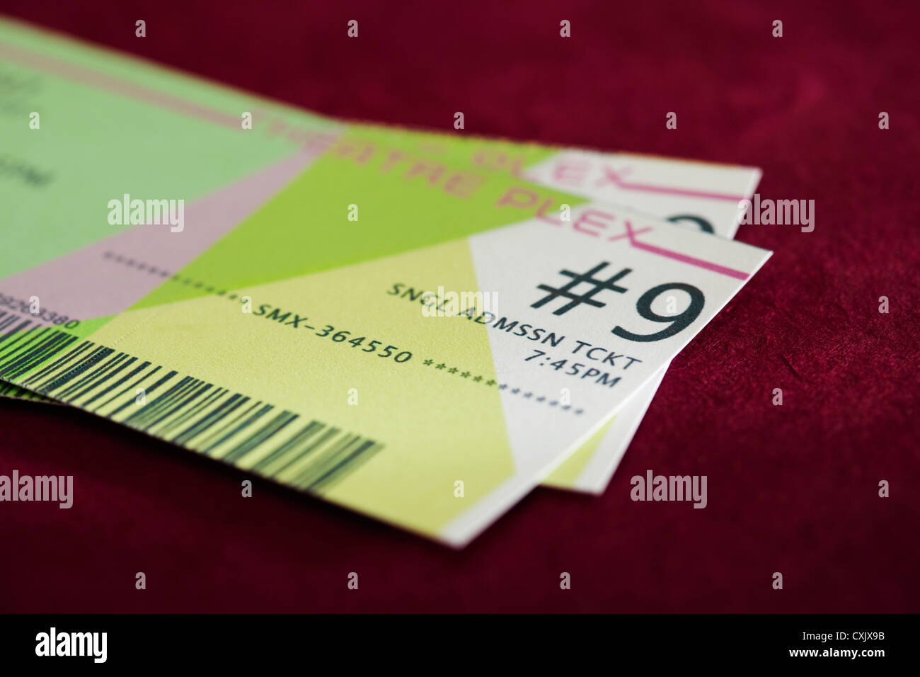 Cinema tickets hi-res stock photography and images - Alamy