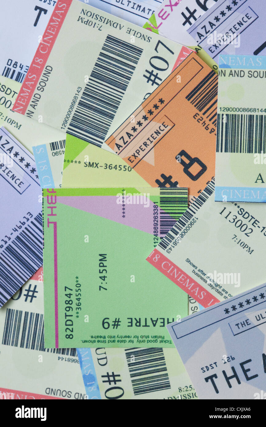 Ticket stubs hi-res stock photography and images - Alamy