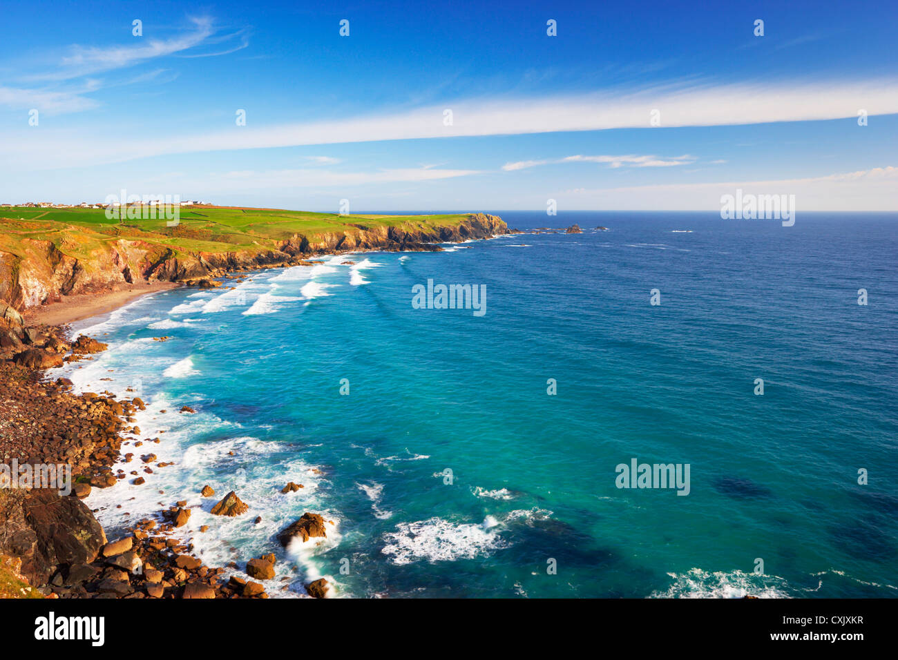 Pentreath Beach, Lizard Peninsula, Cornwall, England Stock Photo - Alamy