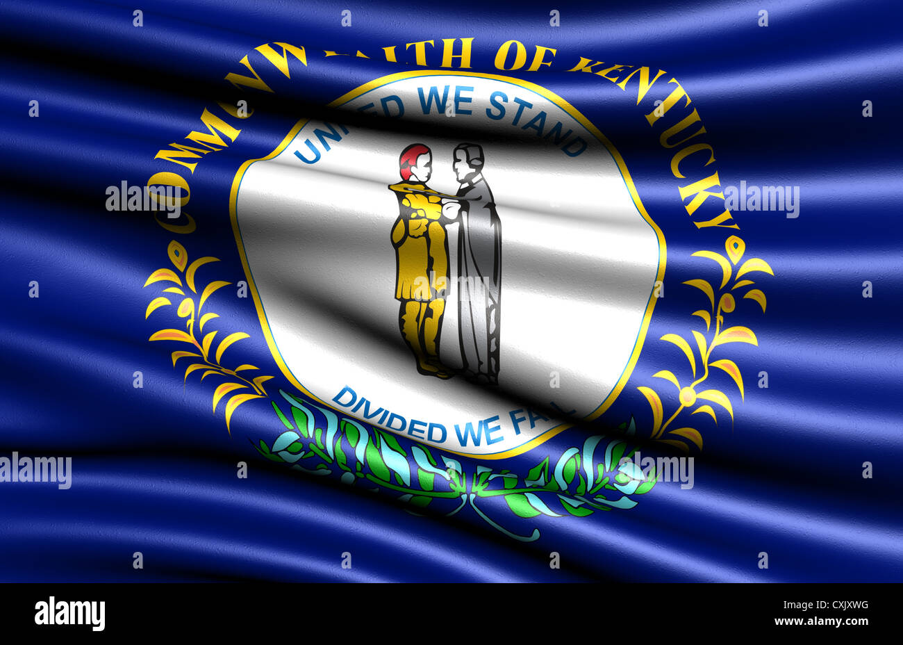 Flag of Kentucky Stock Photo - Alamy