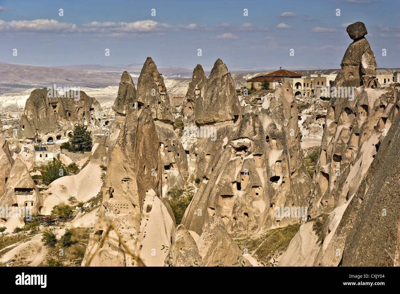 Turkey Cappadocia Rock Dwellings Stock Photo - Alamy