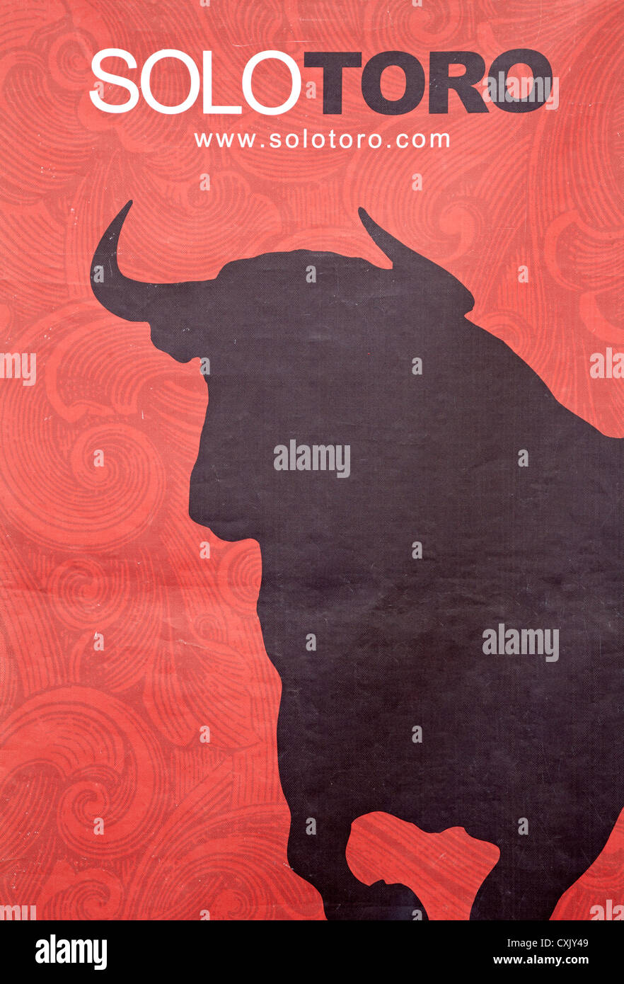 Bullfighting Poster Ronda Spain Stock Photo - Alamy