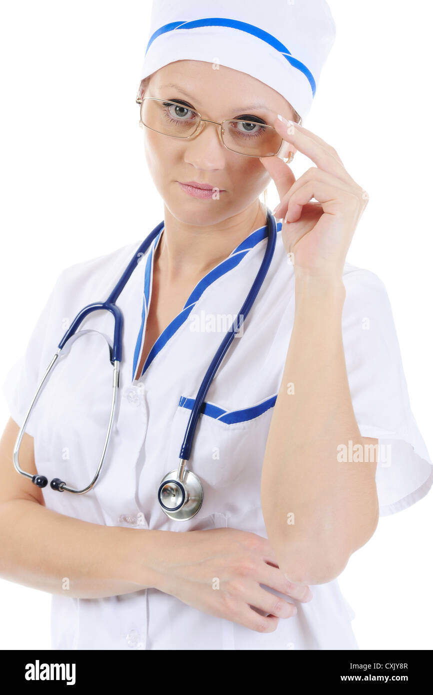 doctor in a robe Stock Photo - Alamy