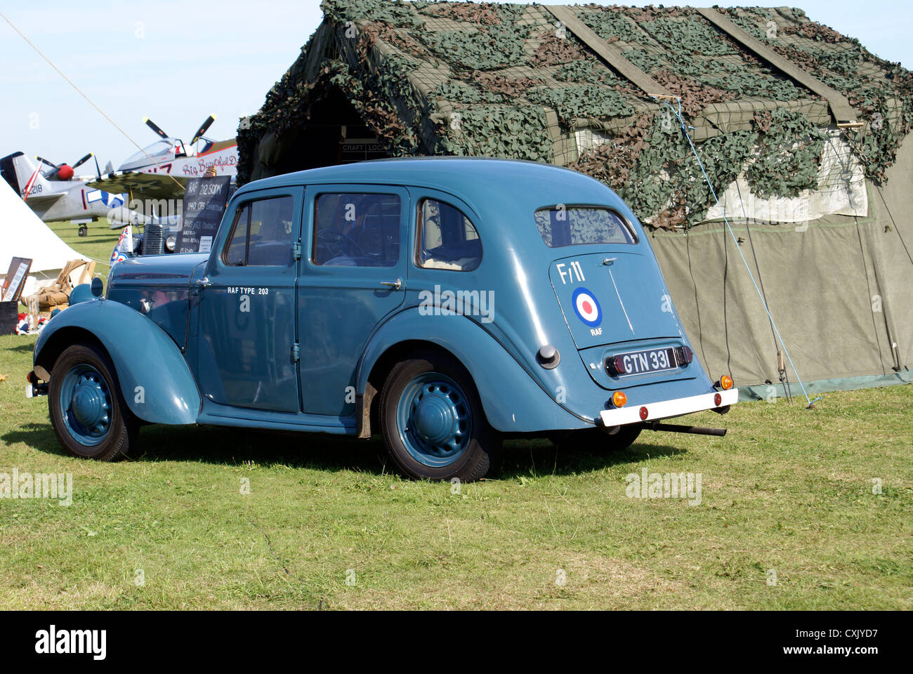 AUSTIN RAF STAFF CAR Stock Photo - Alamy