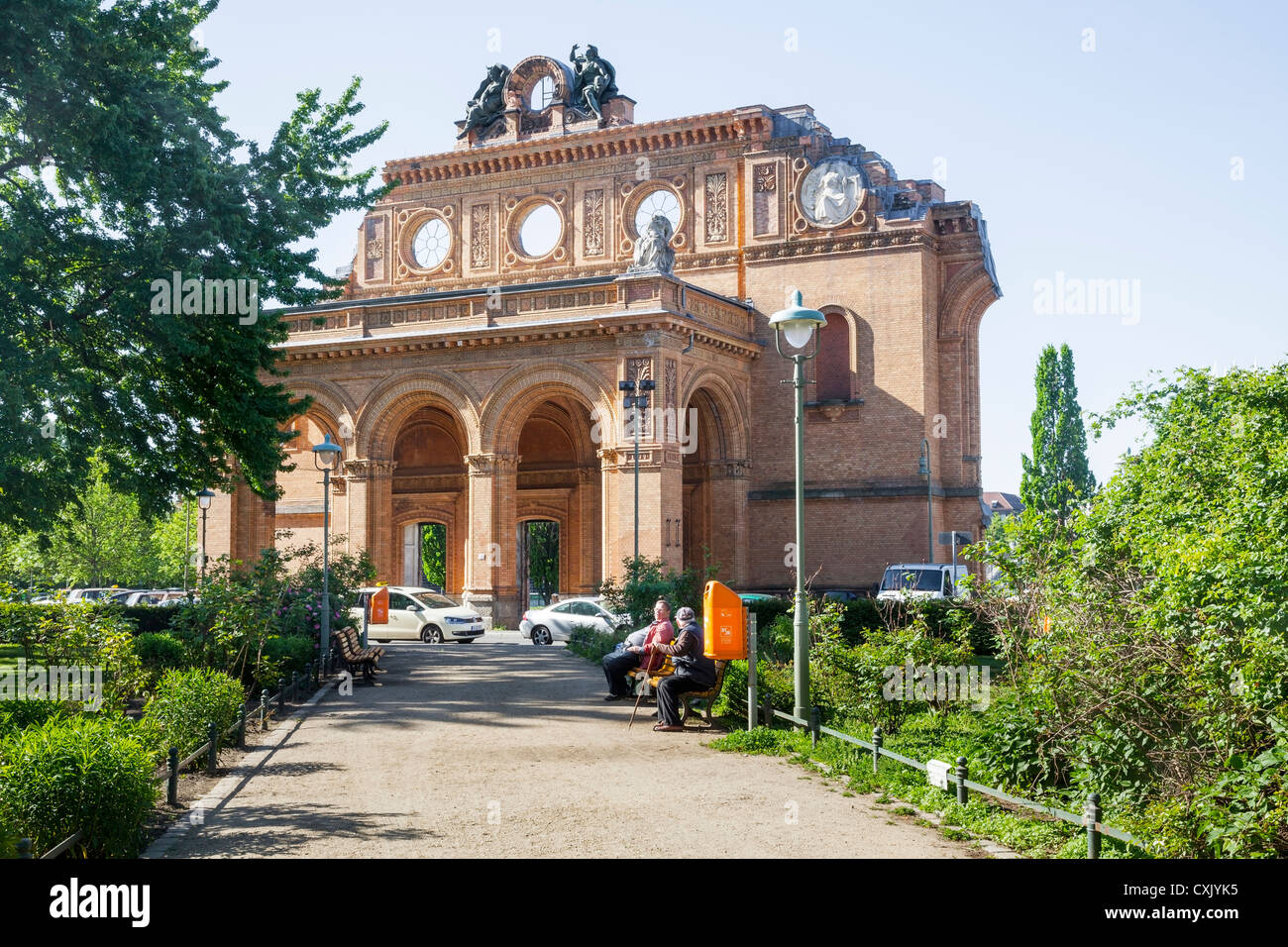 Anhalter Bahnhof, Berlin, Germany Stock Photo - Alamy