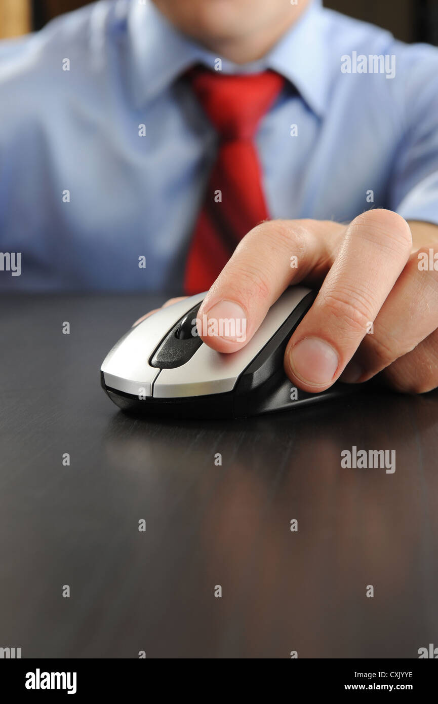 Mouse in hand hi-res stock photography and images - Alamy