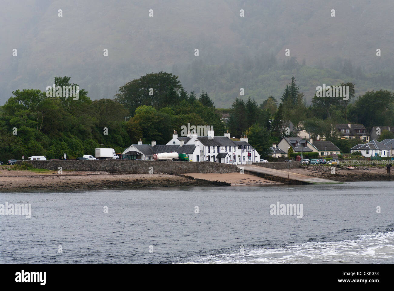 The Village Of Ardgour On The Banks Of Loch Linnhe Highland Scotland ...