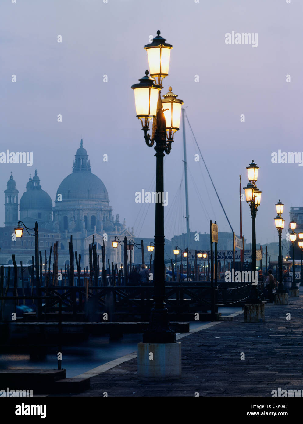 Venice at night Stock Photo - Alamy