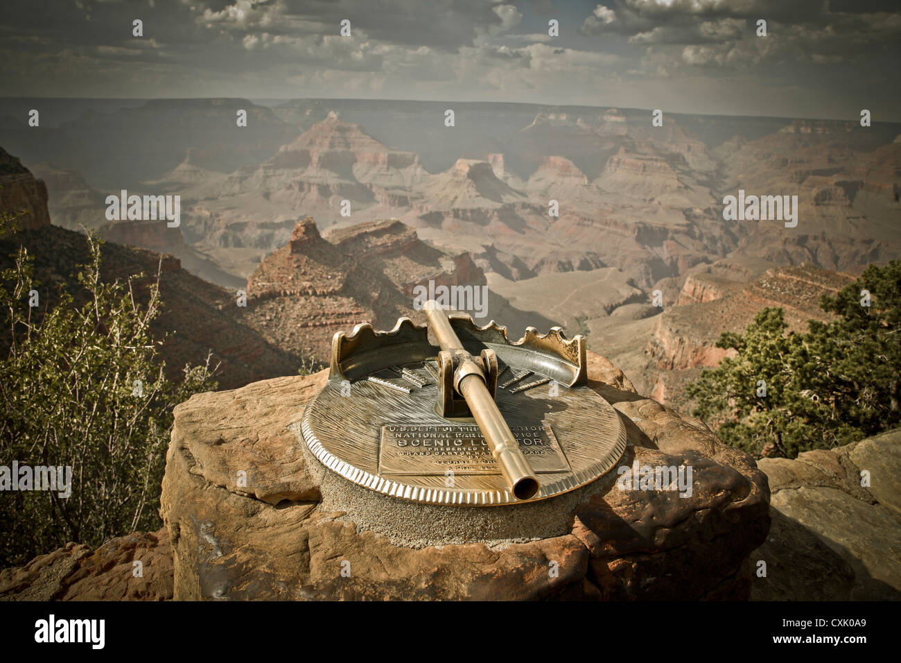 Trailview Overlook, Grand Canyon National Park, Arizona, USA Stock ...