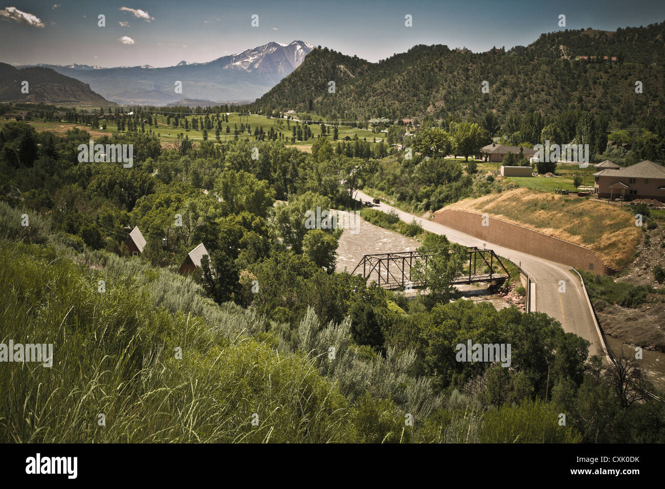 Scenic View near Mack, Interstate 70, Colorado, USA Stock Photo - Alamy