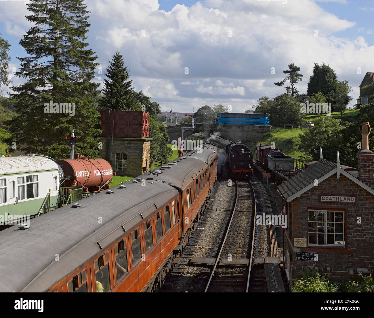Goathland steam train moors High Resolution Stock Photography and ...